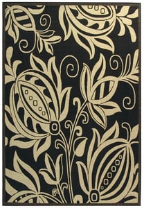Black Floral Rugs: Tie Your Space Together | Rugs Direct