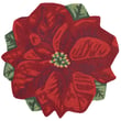 Liora Manne Front Porch Poinsettia Rugs | Rugs Direct