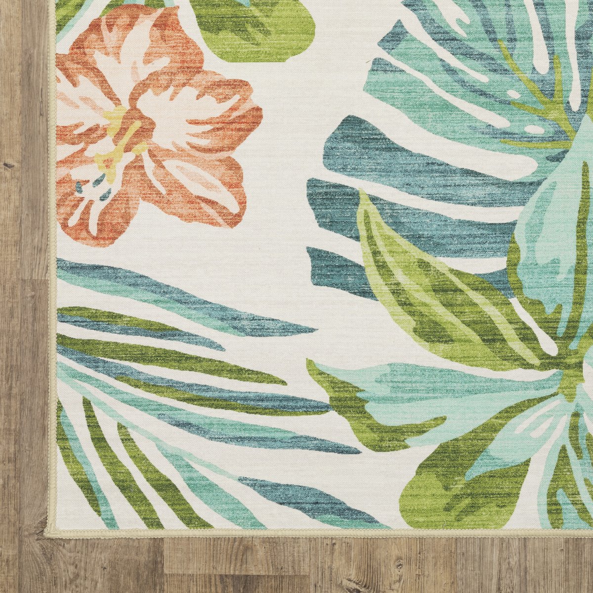 Oriental Weavers Fiji FIJ-08 Area Rugs | Floral / Botanical Rectangular ...