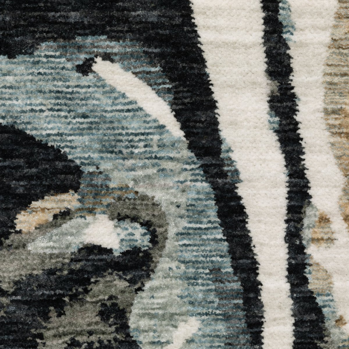 Oriental Weavers Echo ECH07 Area Rugs | Abstract Rectangular Blues Area ...