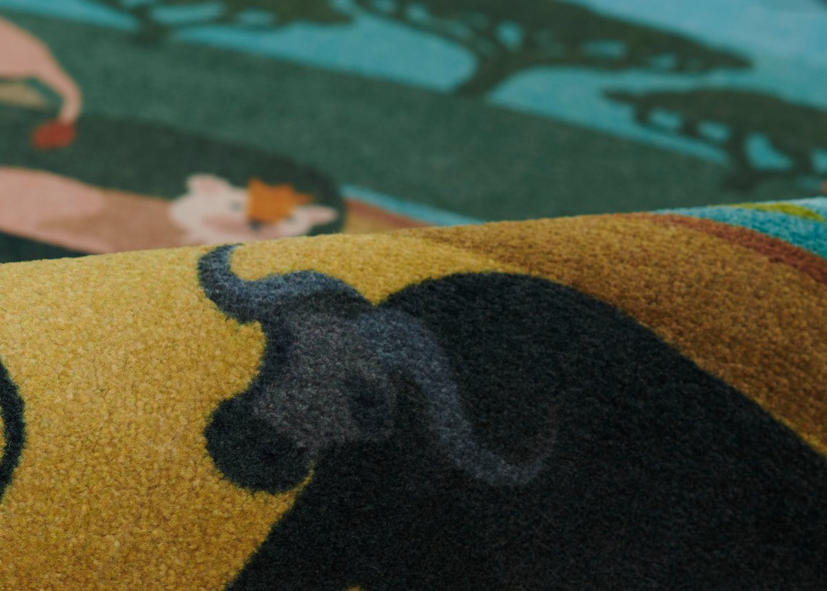 Momeni Playground PLY-5 Area Rugs | Children's / Kids Round Tans ...