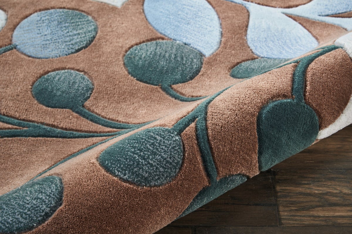 Nourison Contours CON-02 Rug | Floral Area Rug | Rugs Direct