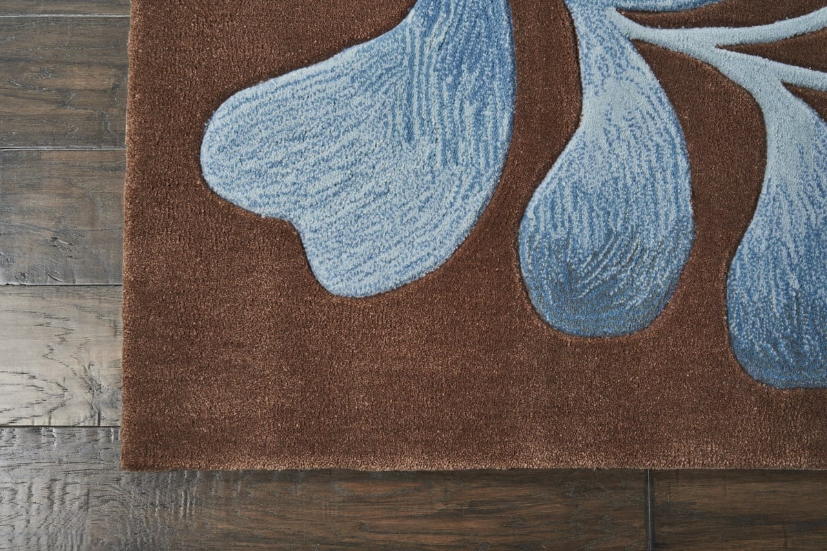 Nourison Contours CON-02 Rug | Floral Area Rug | Rugs Direct