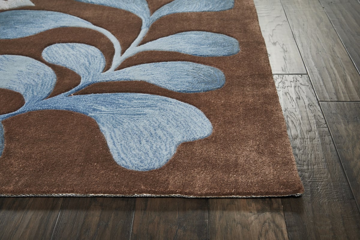 Nourison Contours CON-02 Rug | Floral Area Rug | Rugs Direct