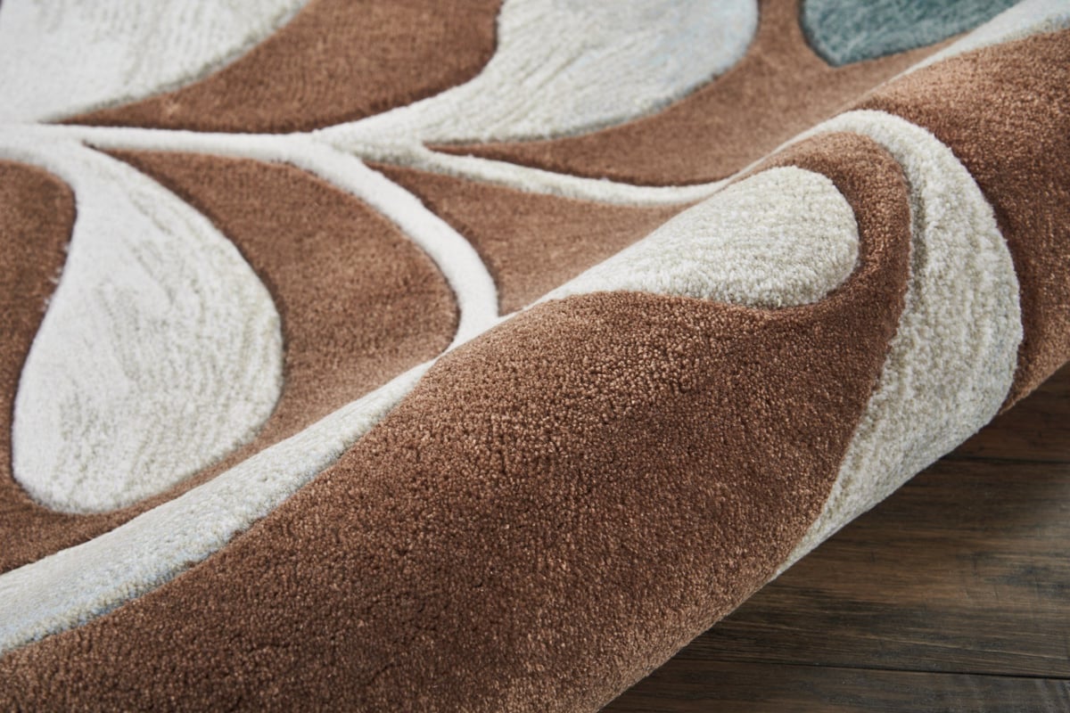 Nourison Contours CON-02 Rug | Floral Area Rug | Rugs Direct