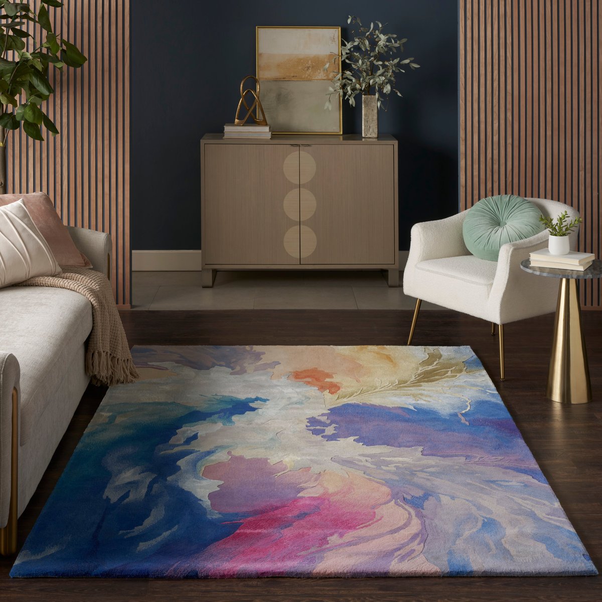 Nourison Prismatic PRS-37 Area Rugs | Contemporary / Modern Rectangular ...