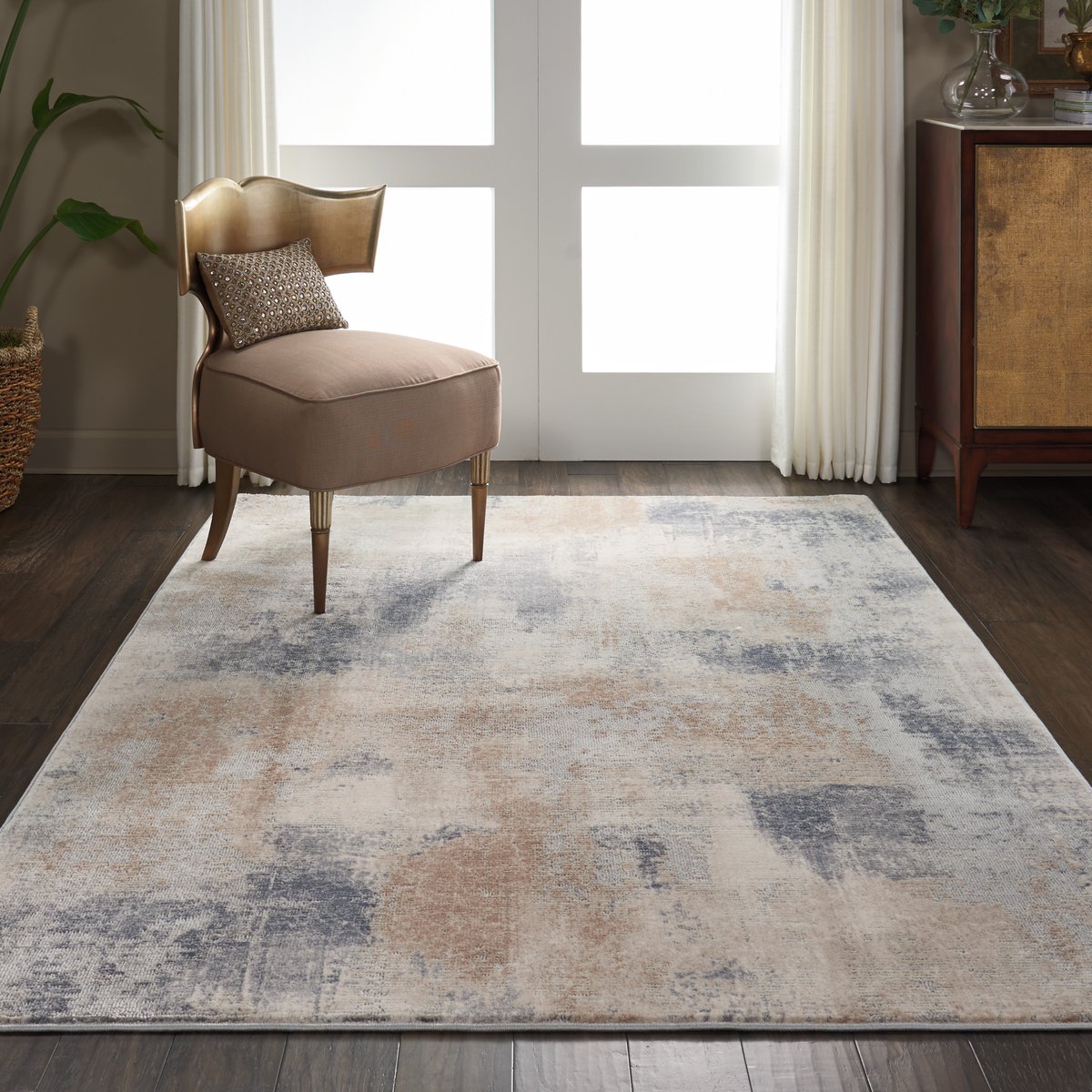 Nourison Rustic Textures RUS-02 Contemporary / Modern Area Rugs | Rugs ...