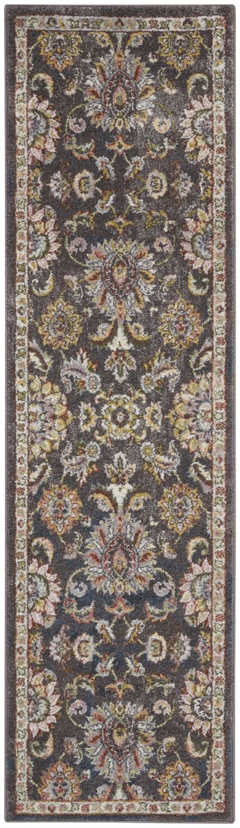 Nourison Juniper JPR-02 Vintage Grey Area Rugs | Rugs Direct