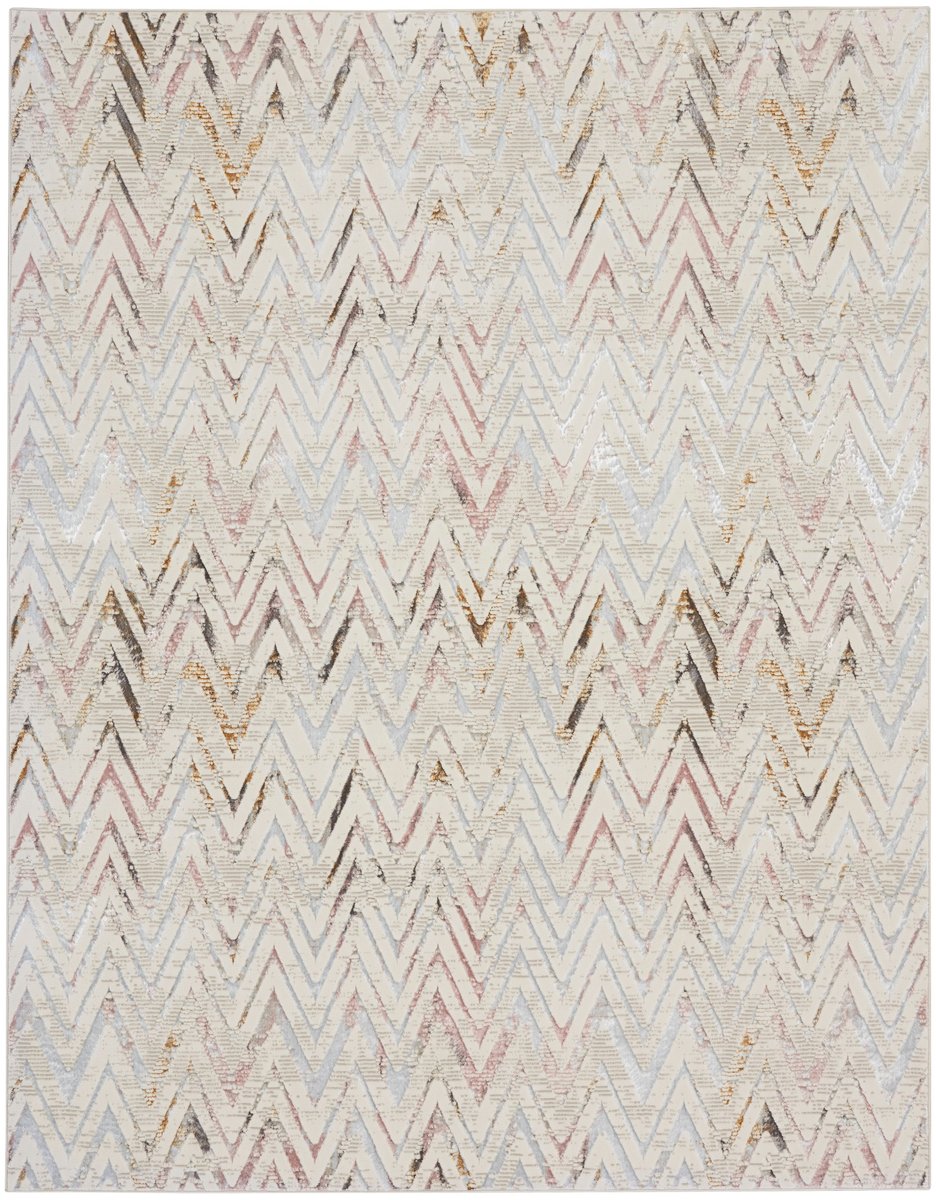 Nourison Glam GLM-05 Area Rugs | Chevron Area Rugs | Rugs Direct