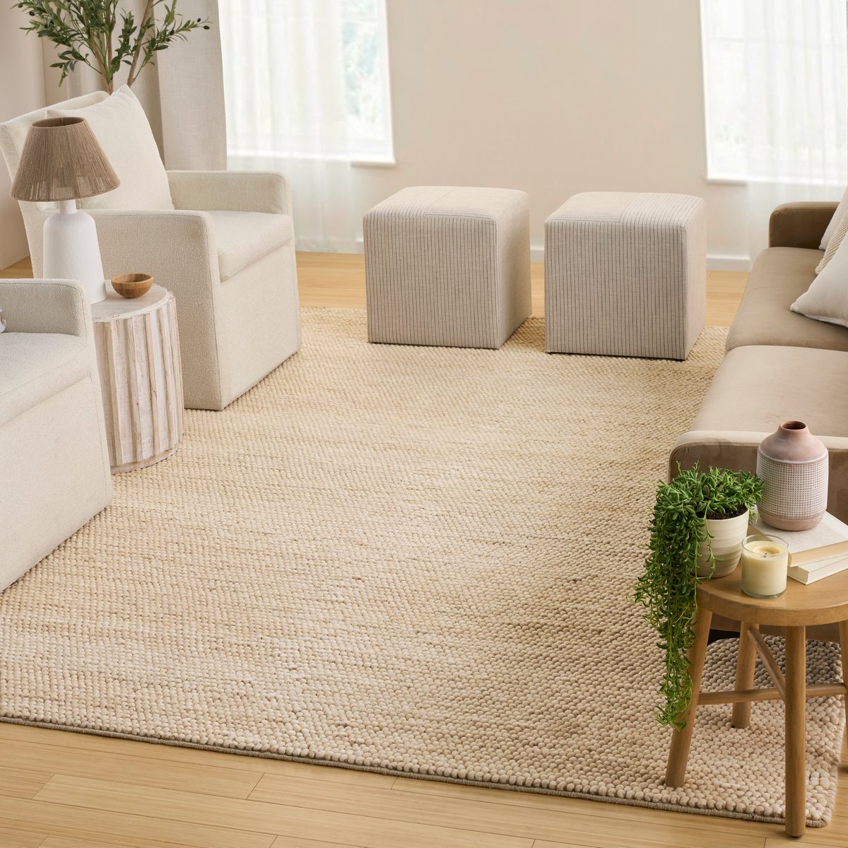 DKNY Pure Pure Knots KNT-01 Contemporary / Modern Area Rugs | Rugs Direct