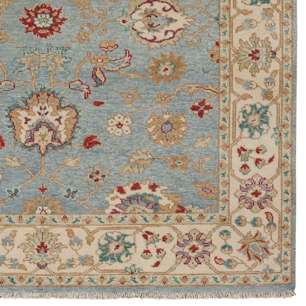 Capel Sarah 450 Area Rugs | Traditional / Oriental Rectangular Blues ...