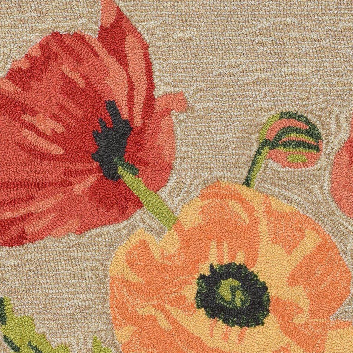 Liora Manne Ravella Icelandic Poppies Rugs | Rugs Direct