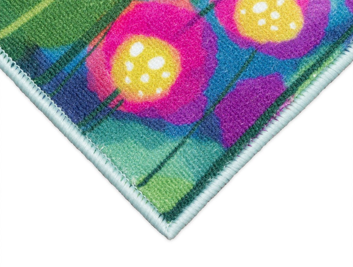 Liora Manne Siena Watercolor Wildflower Area Rugs | Floral / Botanical ...