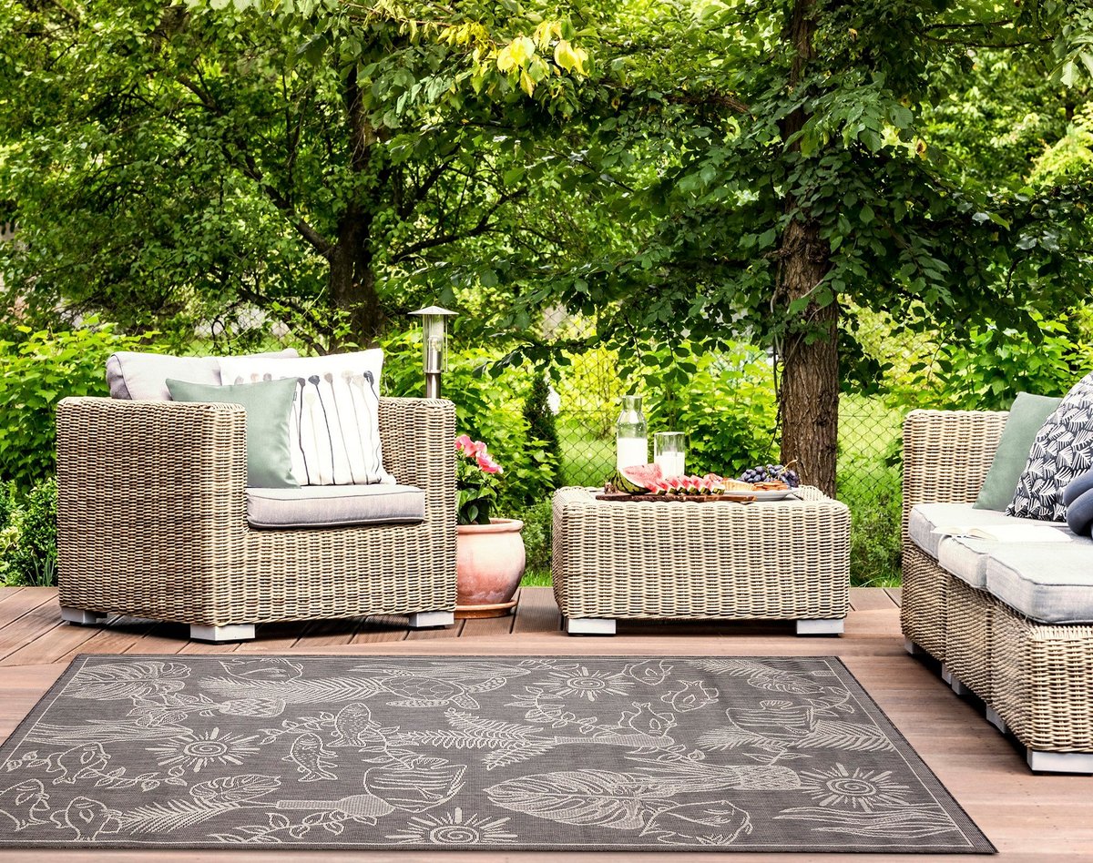 Liora Manne Carmel Collage Contemporary / Modern Area Rugs | Rugs Direct