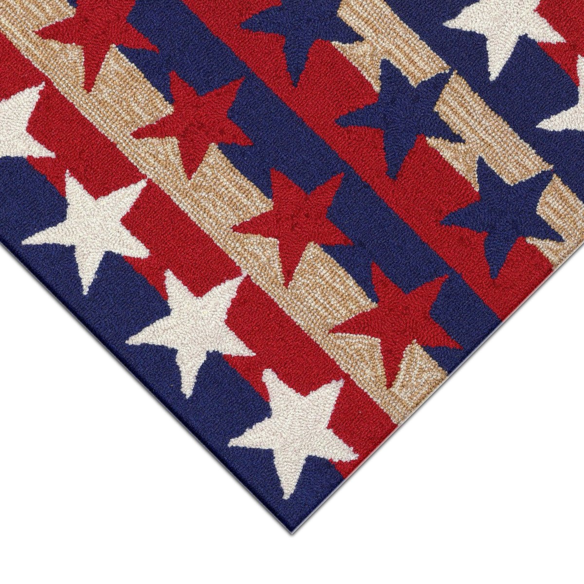 Liora Manne Front Porch Stars and Stripes America Rugs | Rugs Direct