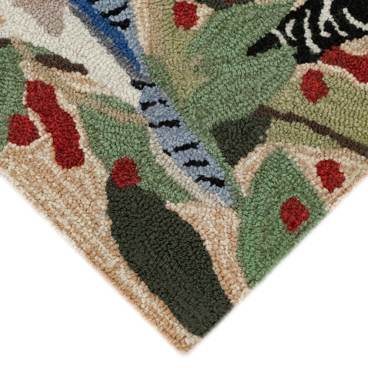 Liora Manne Front Porch Bird Border Animals / Animal Skins Area Rugs ...