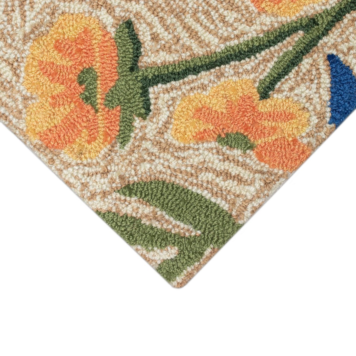 Liora Manne Front Porch Floral Dragonfly Area Rugs | Novelty / Seasonal ...