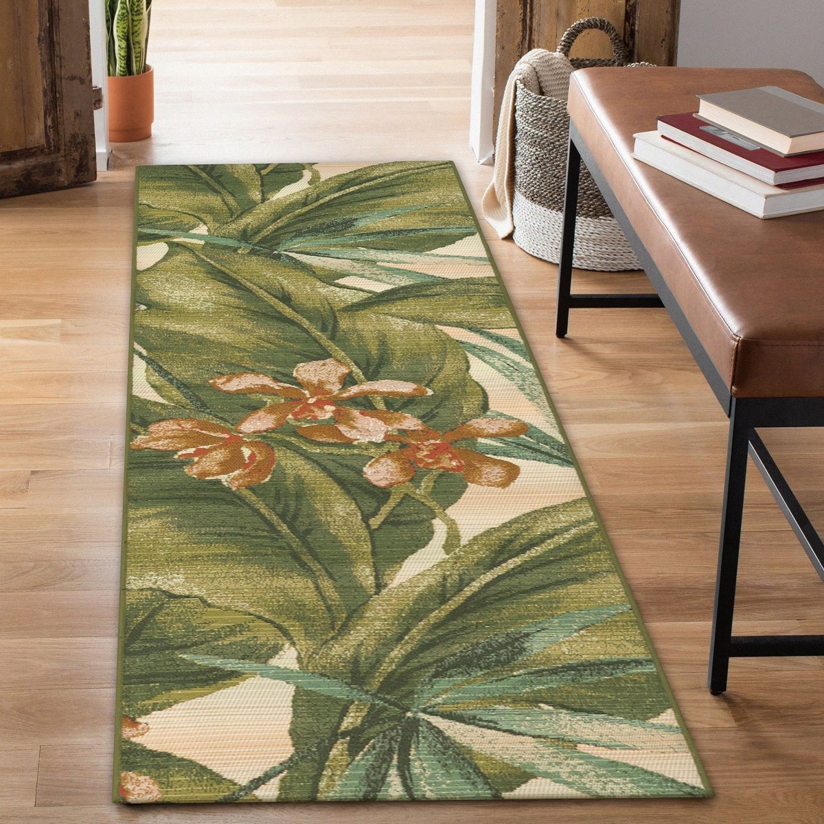 Liora Manne Marina Tropical Leaf Rugs | Rugs Direct