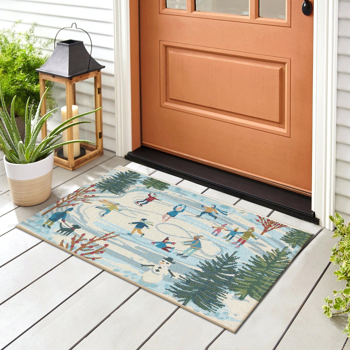 Liora Manne Esencia Gone Skating Area Rugs | Novelty / Seasonal ...