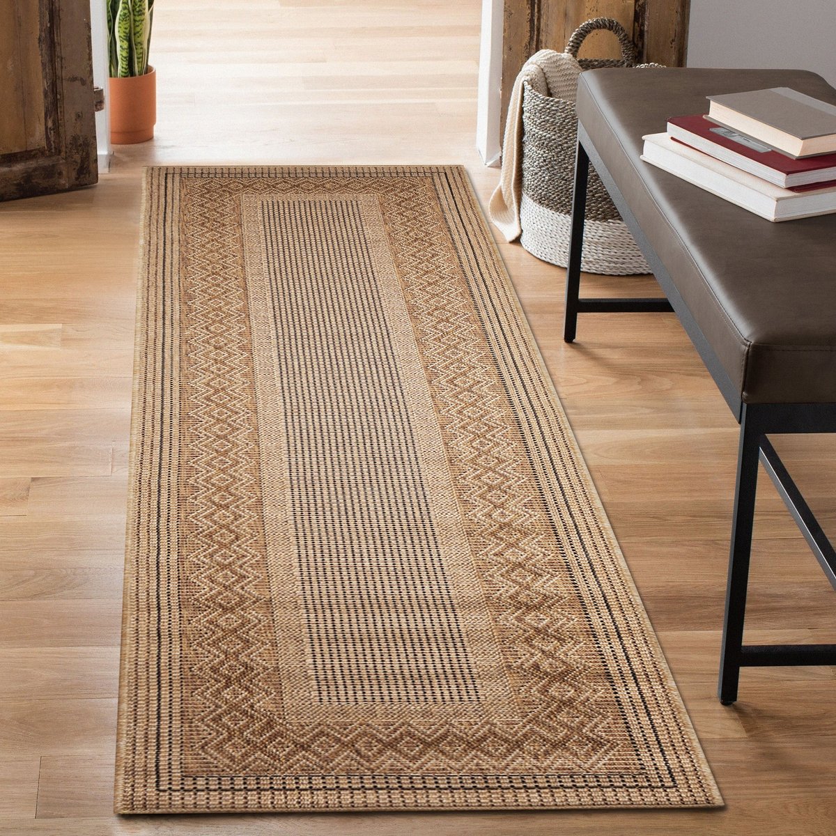 Liora Manne Monterey Diamond Border Area Rugs | Contemporary / Modern ...