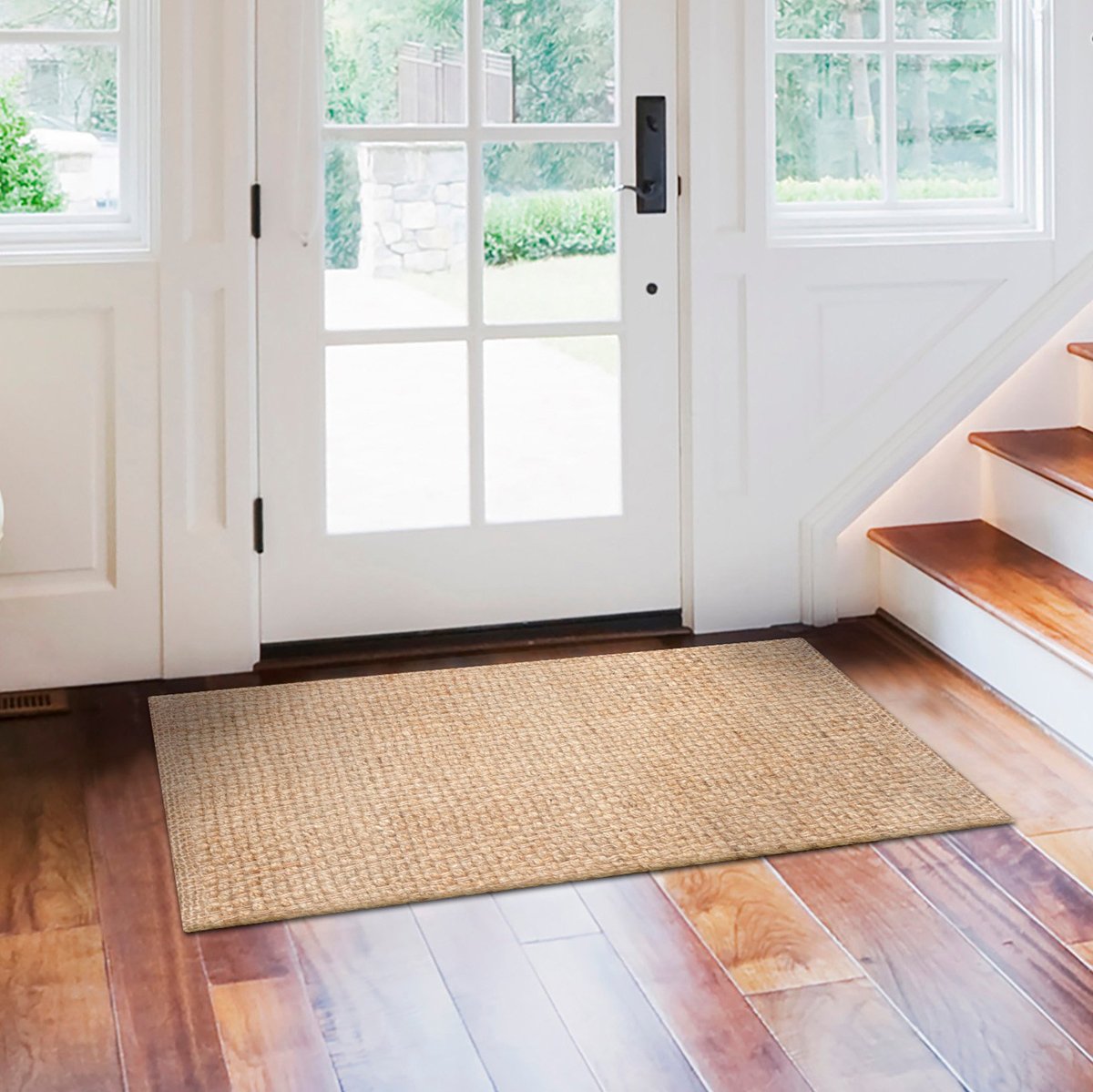 Liora Manne Playa Plain Area Rugs | Natural Fiber Rectangular Tans ...