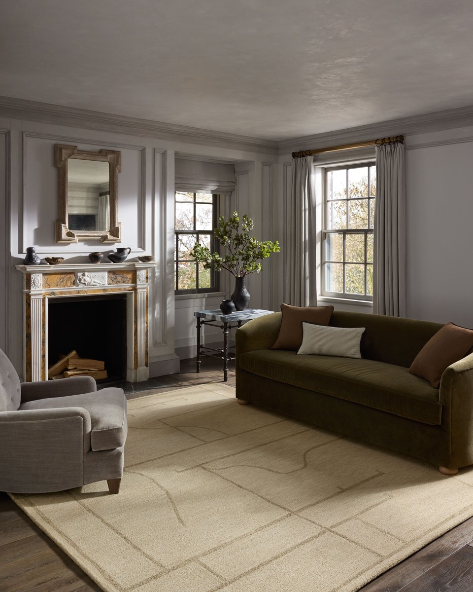 Jeremiah Brent x Loloi Barrow BAR-05 Contemporary / Modern Area Rugs ...