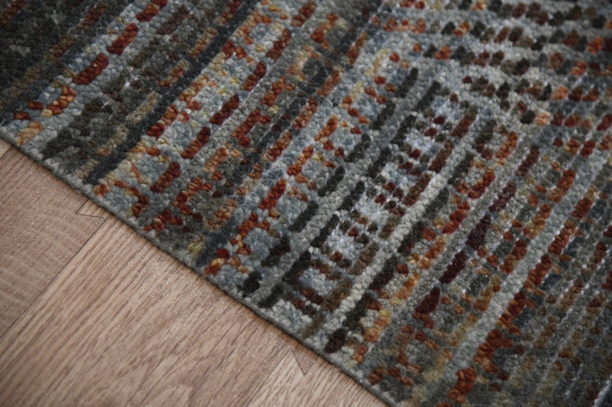 Amer Rugs Legacy Eustace Modern Wool Red Area Rugs | Rugs Direct