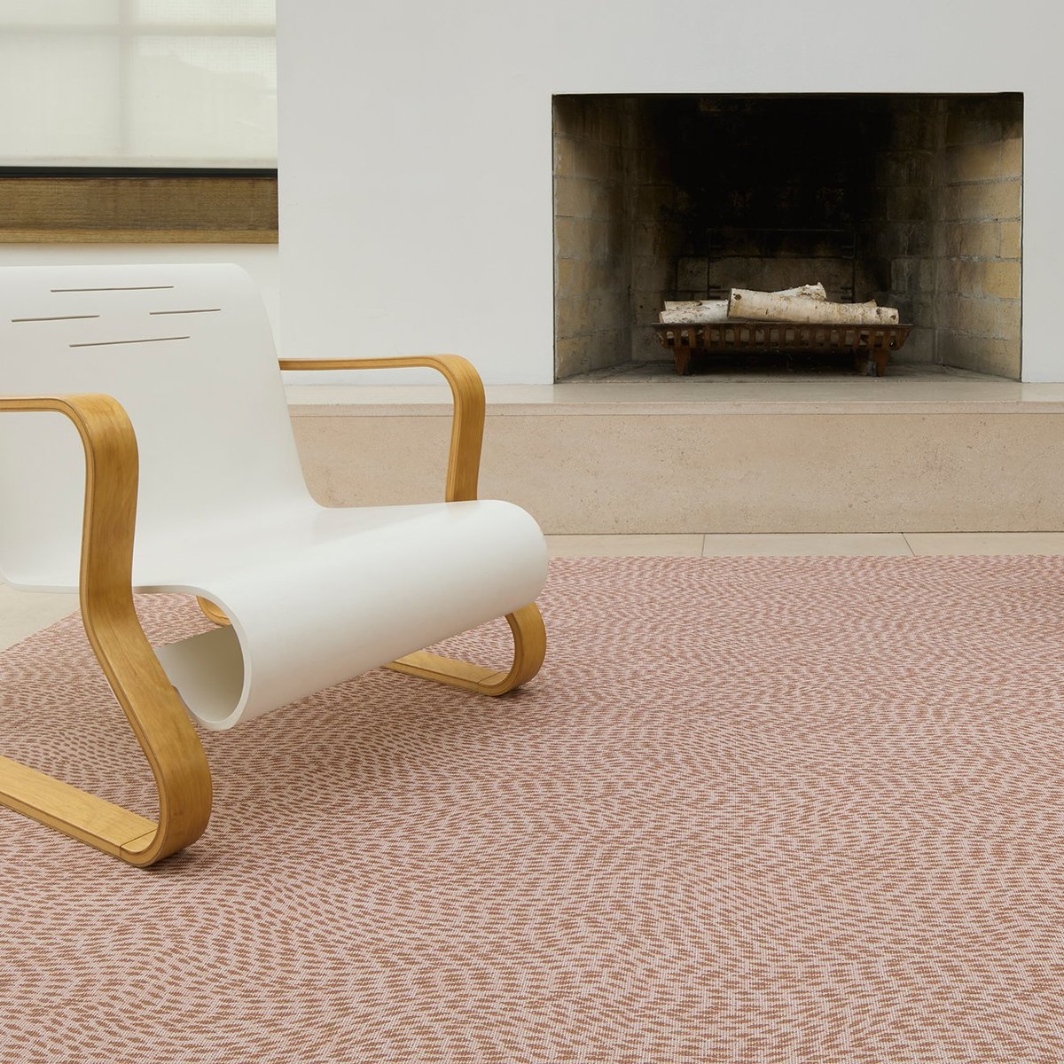Chilewich Woven Flutter Contemporary / Modern Area Rugs | Rugs Direct