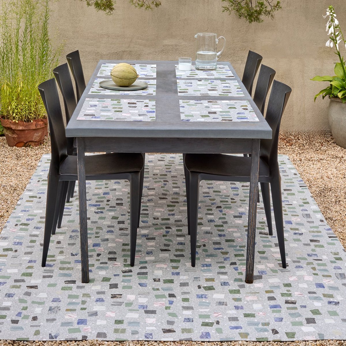 Chilewich Woven Pietra Contemporary / Modern Area Rugs | Rugs Direct