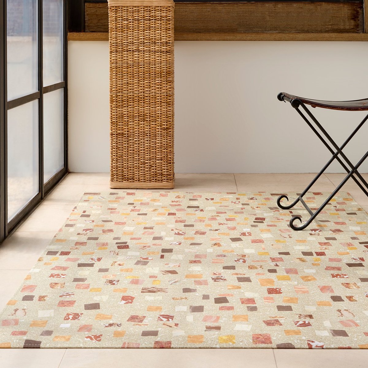 Chilewich Woven Pietra Contemporary / Modern Area Rugs | Rugs Direct