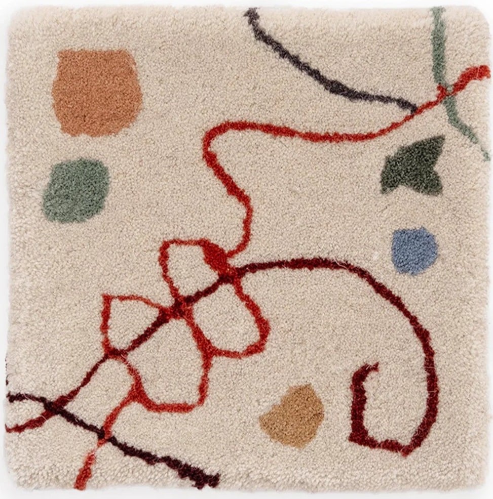 nanimarquina Silhouette Tufted Area Rugs | Wool Abstract Rectangular ...