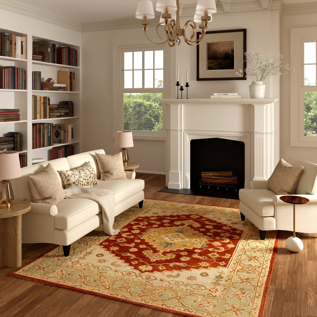 Rugology Ravenna Ash Traditional / Oriental Area Rugs | Rugs Direct