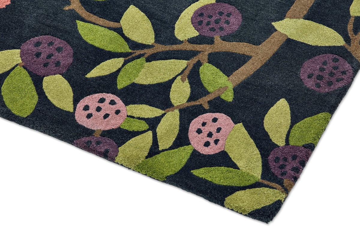 Sanderson for Brink and Campman Foraging Floral / Botanical Area Rugs ...