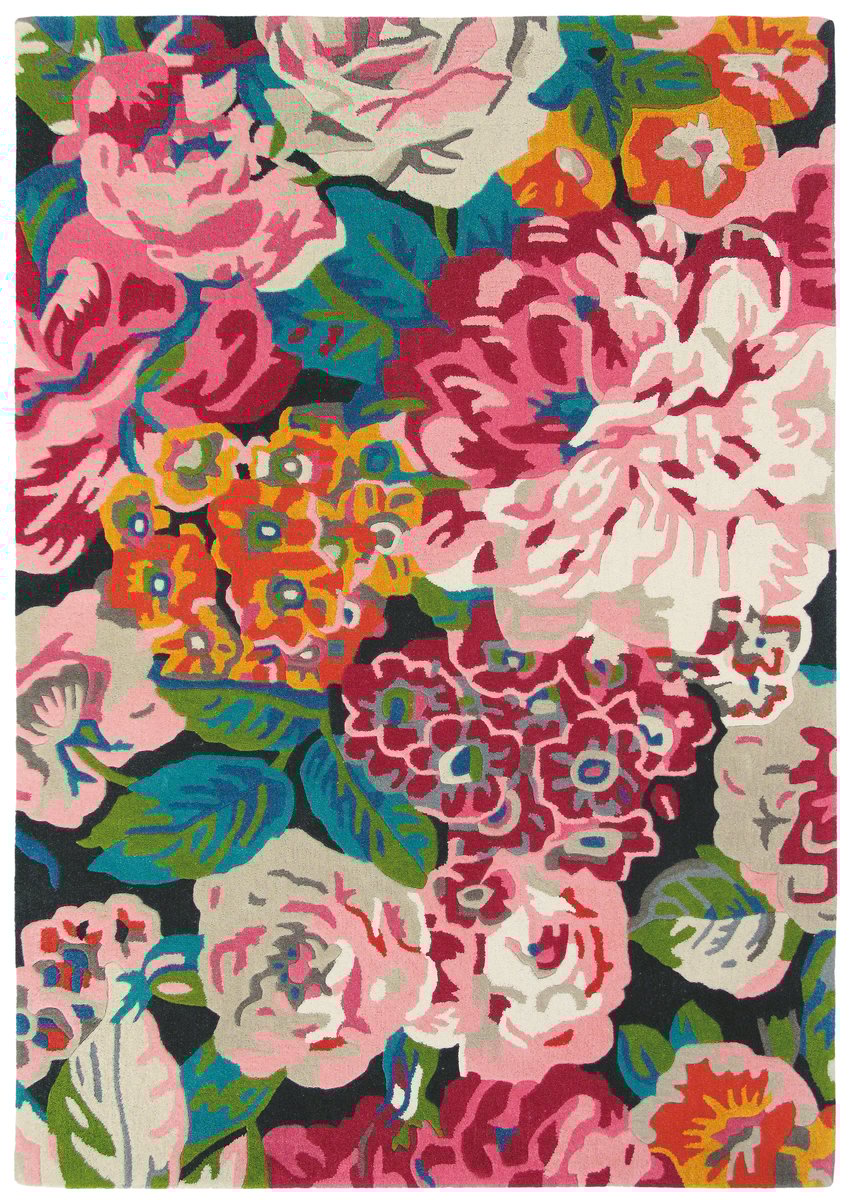 Sanderson for Brink and Campman Rose Area Rugs | Floral / Botanical ...