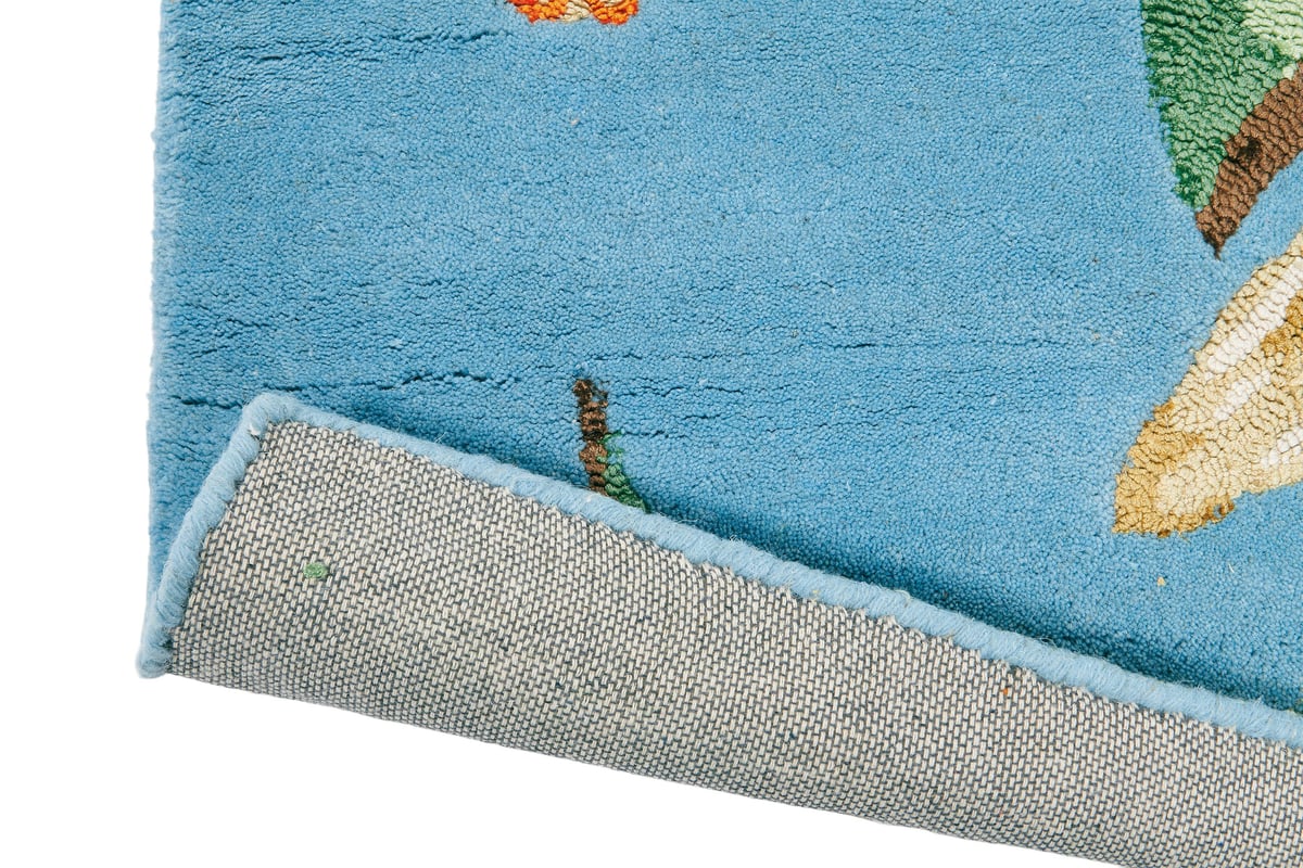 Wedgwood for Brink and Campman Hummingbird Floral / Botanical Area Rugs ...