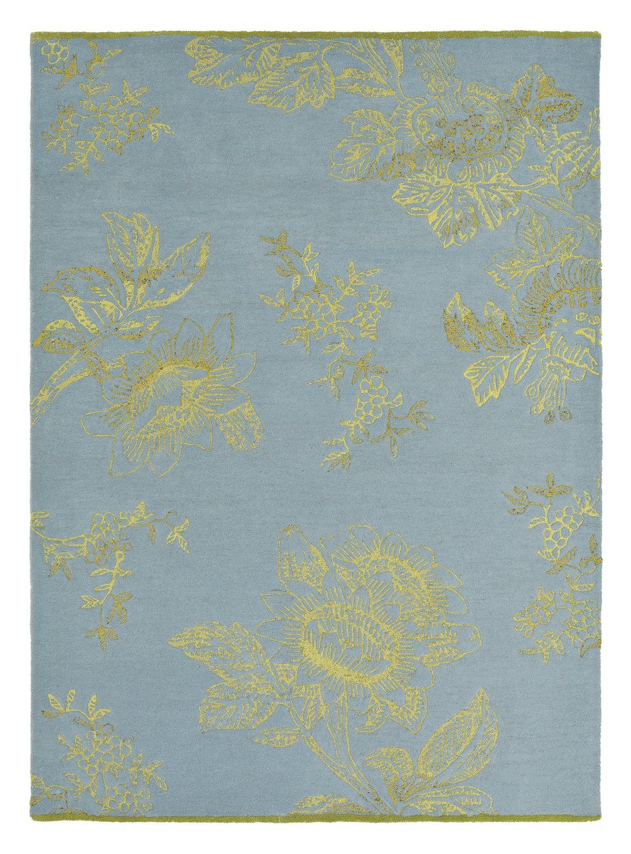 Wedgwood for Brink and Campman Tonquin Floral / Botanical Area Rugs ...