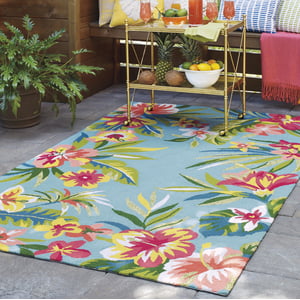 Shop Flower & Floral Area Rugs | Rugs Direct