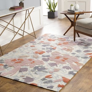 Shop Flower & Floral Area Rugs | Rugs Direct