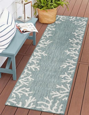 summer border rug