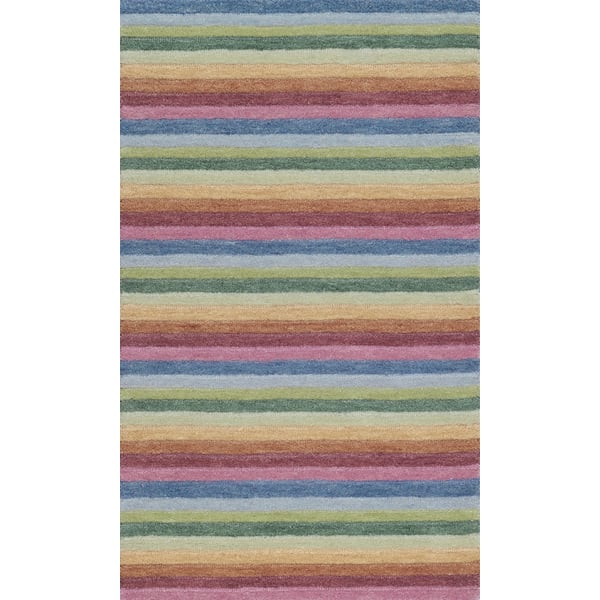 Colorfields by Company C Surrey Stripe 10368 Contemporary / Modern Area ...