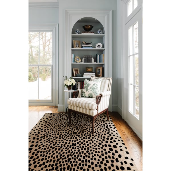 Erin Gates by Momeni Woodland Cheetah Area Rugs | Wool Area Rugs | Rugs ...