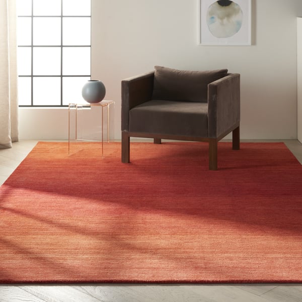 Calvin Klein Home Linear Glow GLO-01 Rugs | Hand-Loomed Rug | Rugs Direct