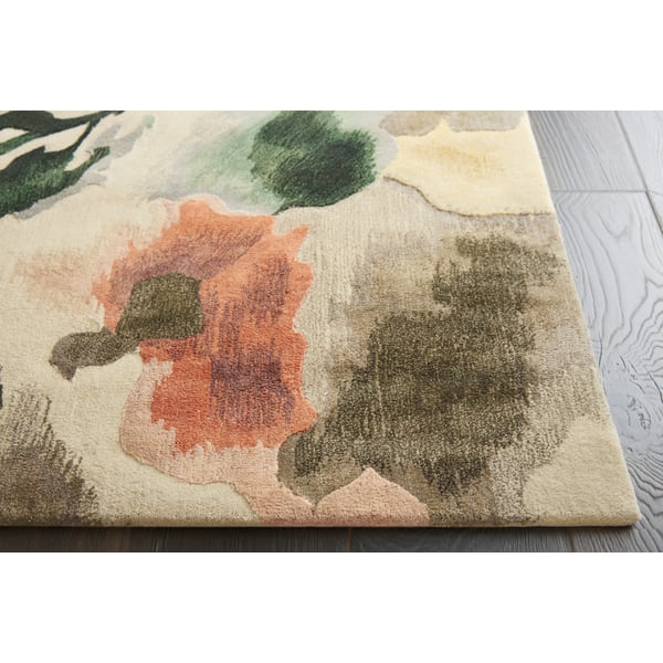 Nourison Prismatic PRS-15 Rugs | Wool Floral Area Rugs | Rugs Direct