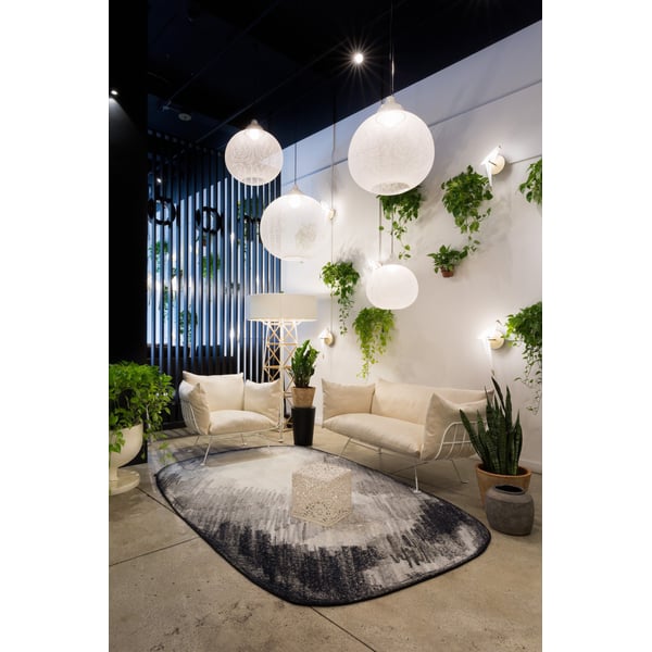 Moooi Carpets Scribble Design 4 Modern Grey Area Rugs | Rugs Direct