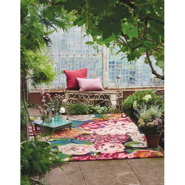 Sanderson for Brink and Campman Rose Area Rugs | Floral / Botanical ...