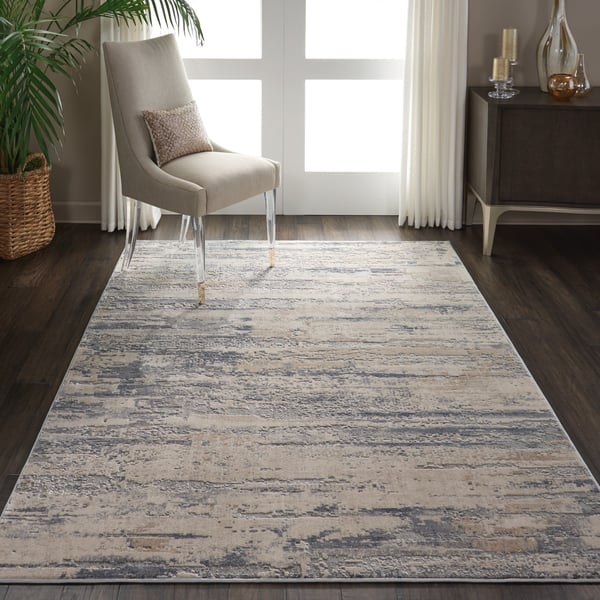 Nourison Rustic Textures RUS-04 Contemporary Area Rugs | Rugs Direct