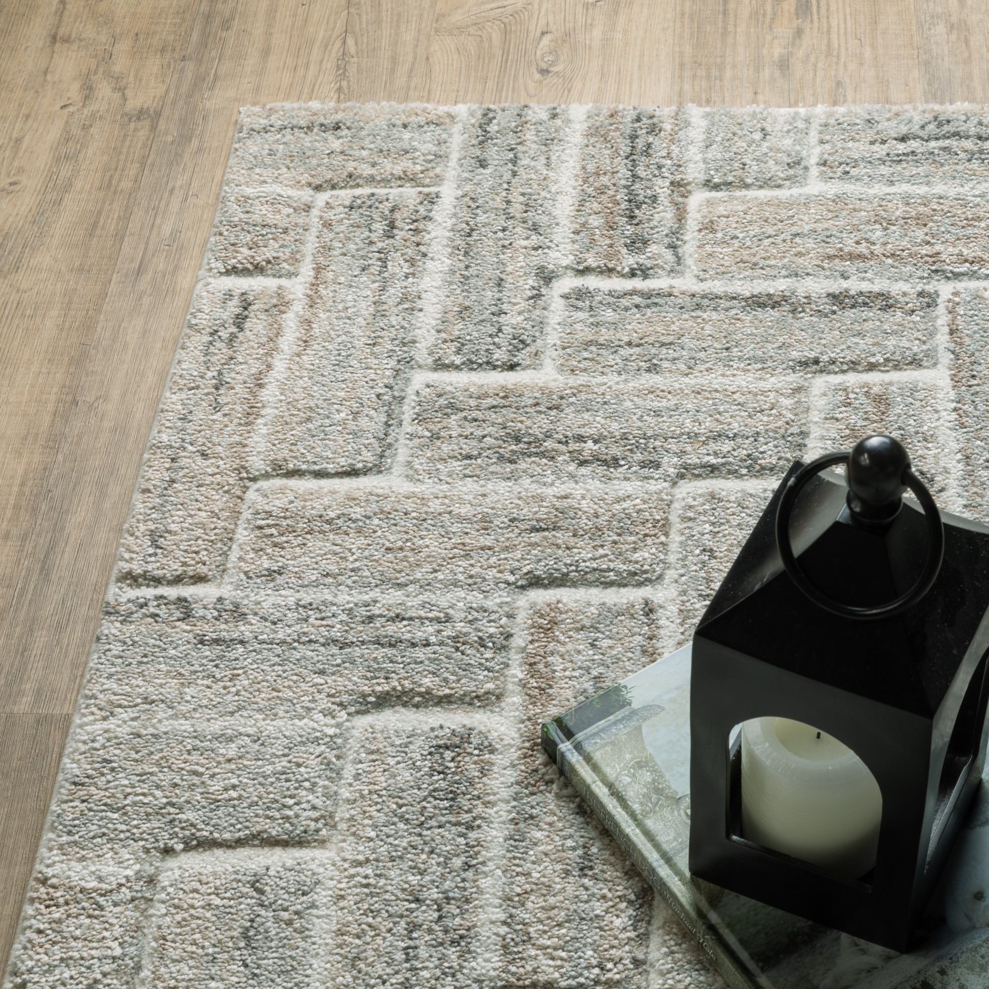 Oriental Weavers Cambria 93L Area Rugs | Geometric Rectangular Greys ...