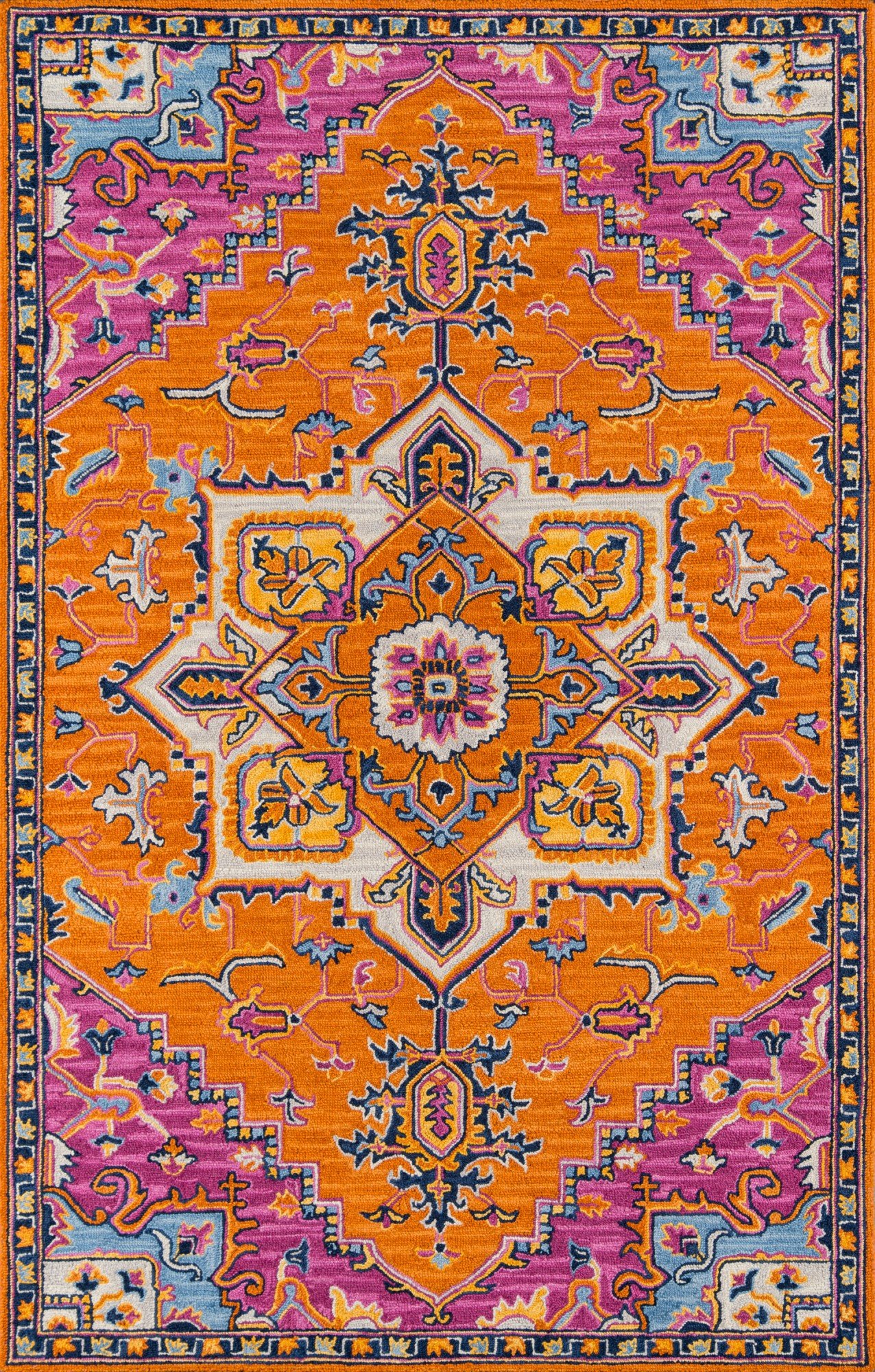 Orange Oriental Rugs | Rugs Direct
