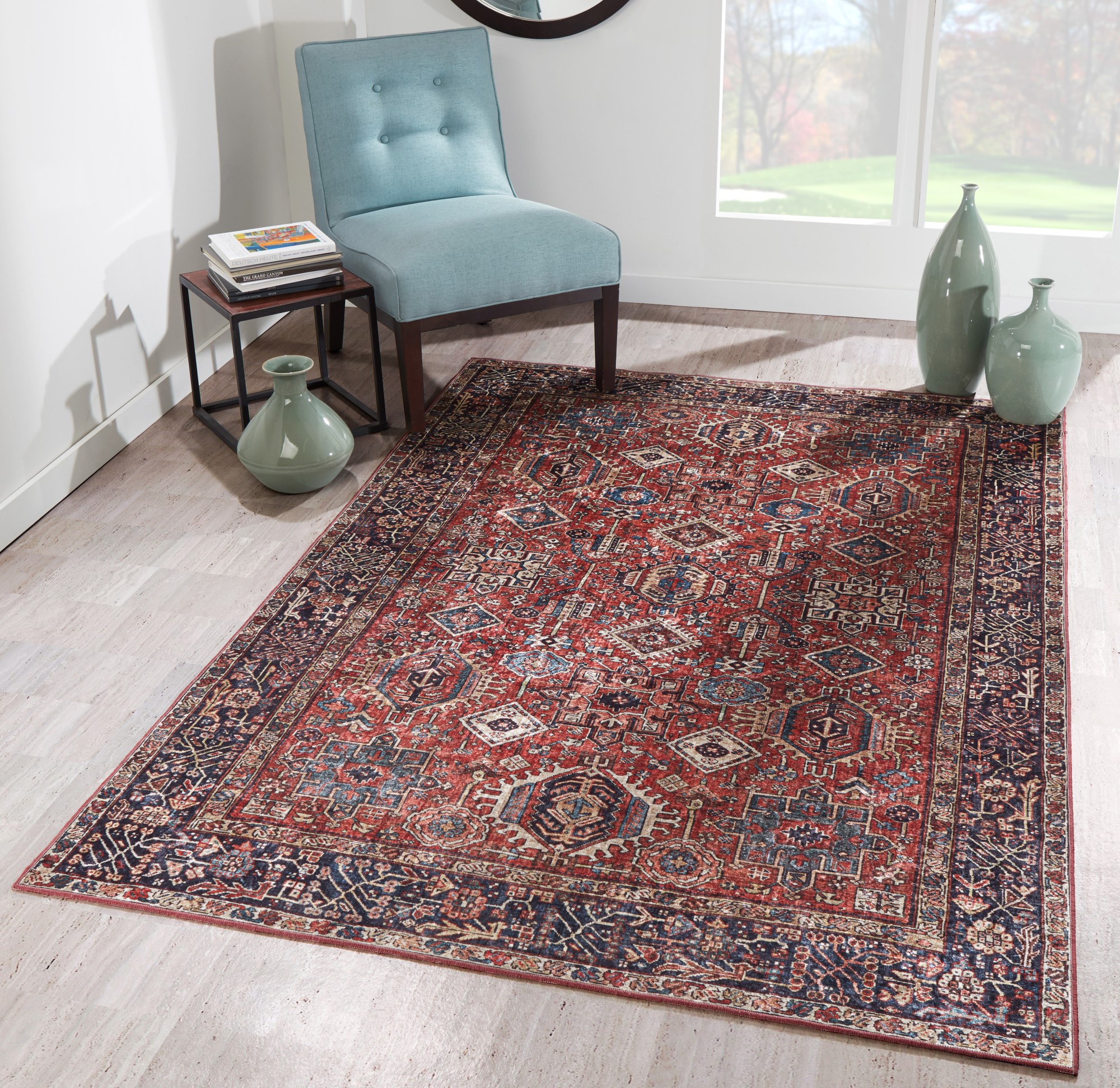 Momeni Karachi KAR-2 Area Rugs | Traditional / Oriental Rectangular ...