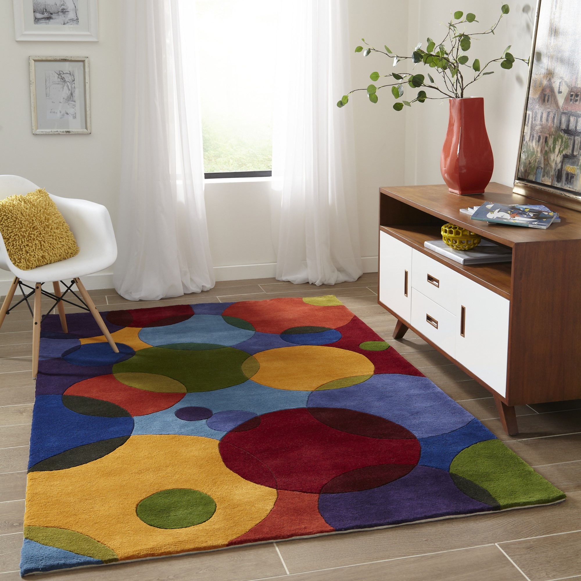 Momeni New Wave NW-37 Area Rugs | Wool Geometric Area Rugs | Rugs Direct